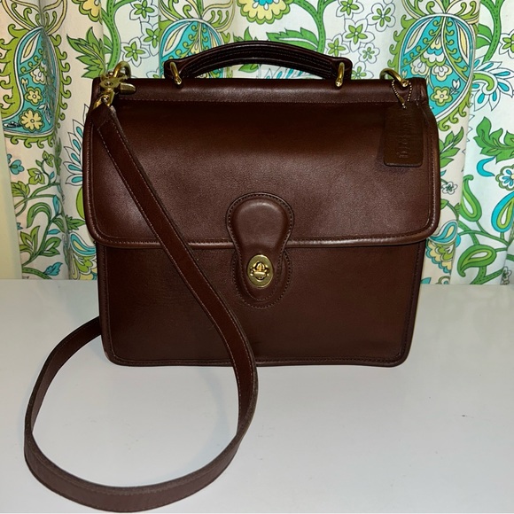 Coach | Bags | Vintage Coach Willis 9927 Brown | Poshmark